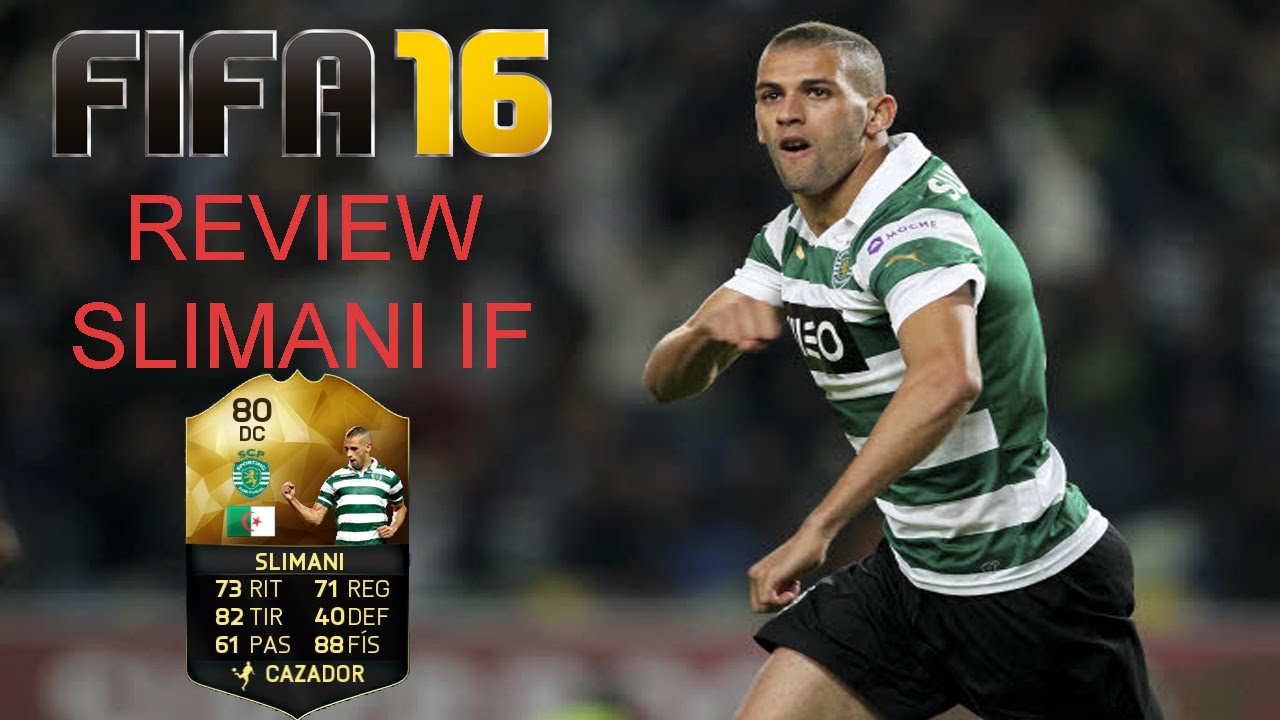 FIFA 16 | Ultimate Team | Review de Islam Slimani IF | PS4 HD 1080p ...