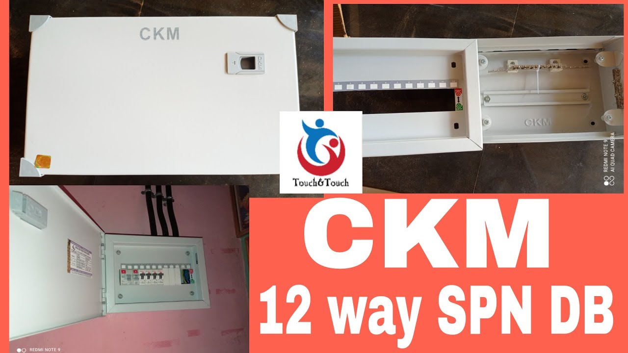 CKM 12way SPN DB | ckm 12way spn db unboxing/review malayalam | SPN ...