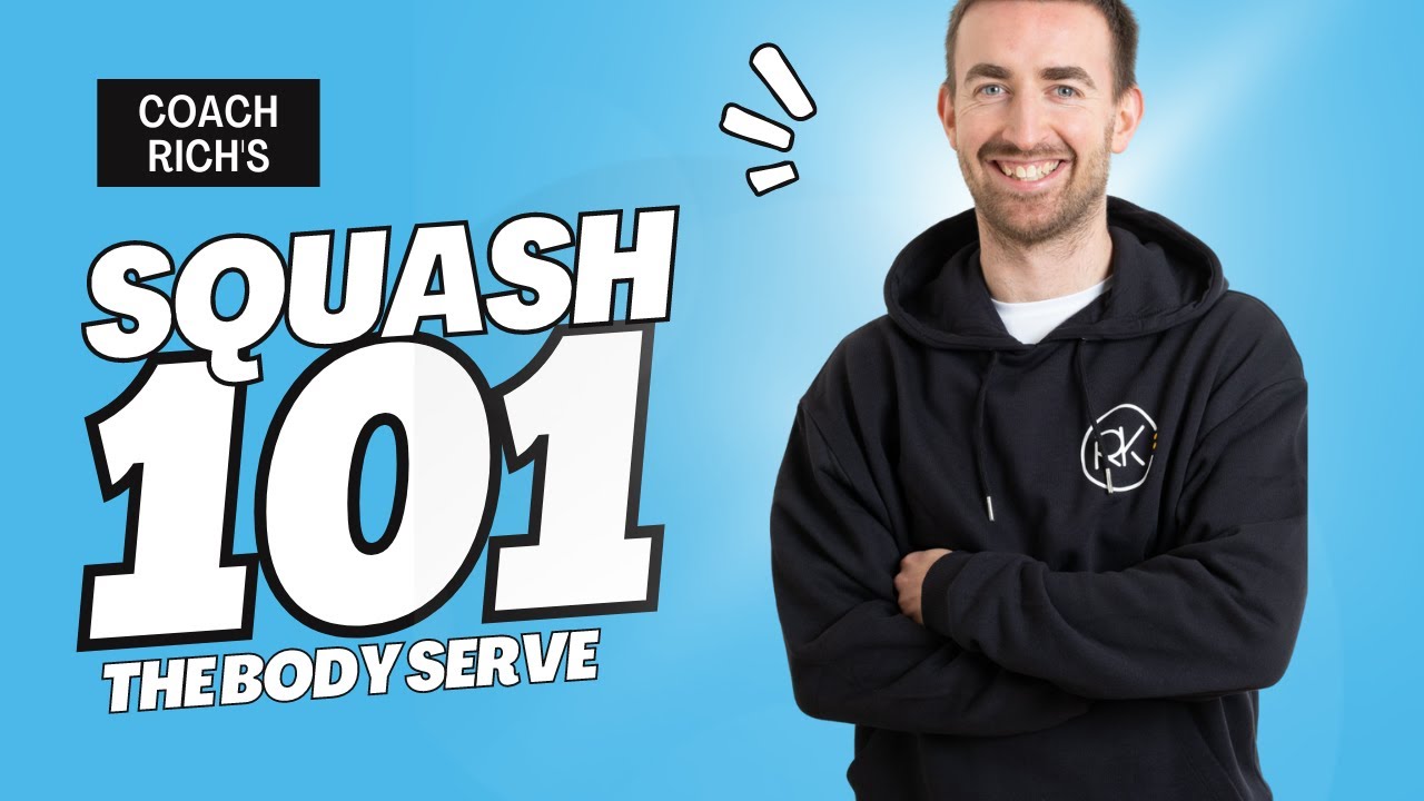 SQUASH BASICS | mastering the body serve - YouTube