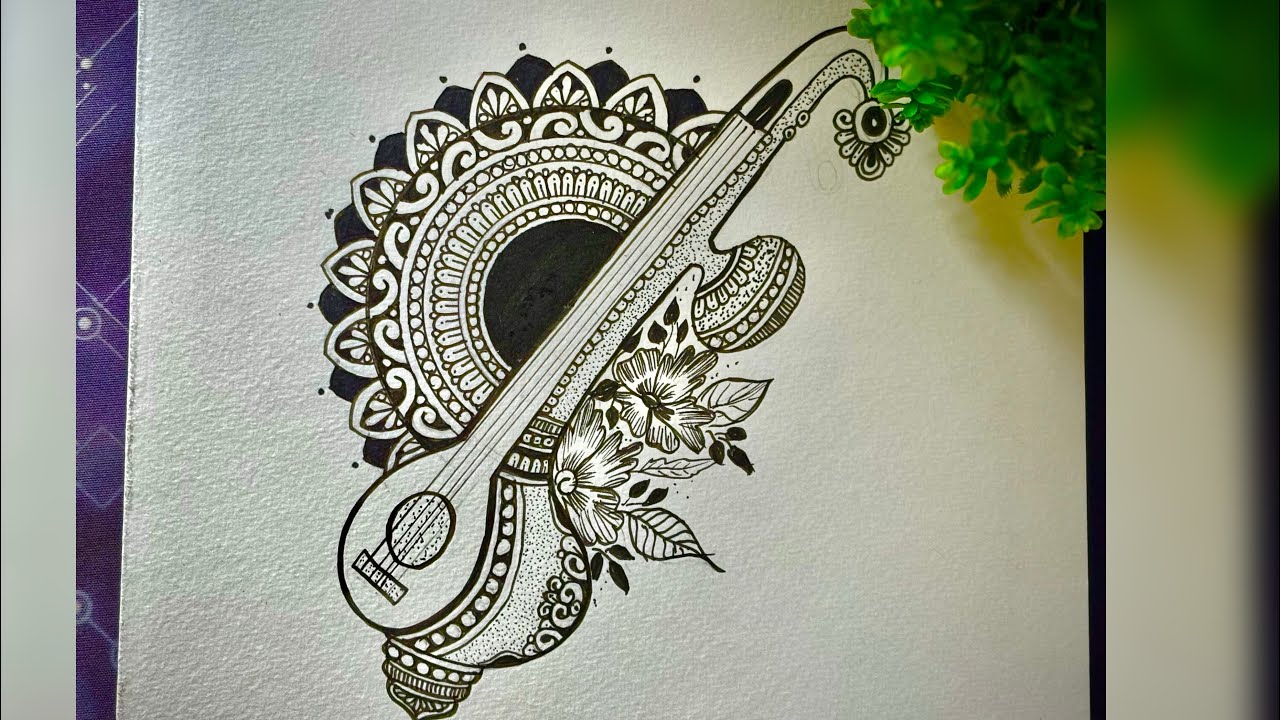 New pattern mandala art || mandala art for beginners || pattern for ...