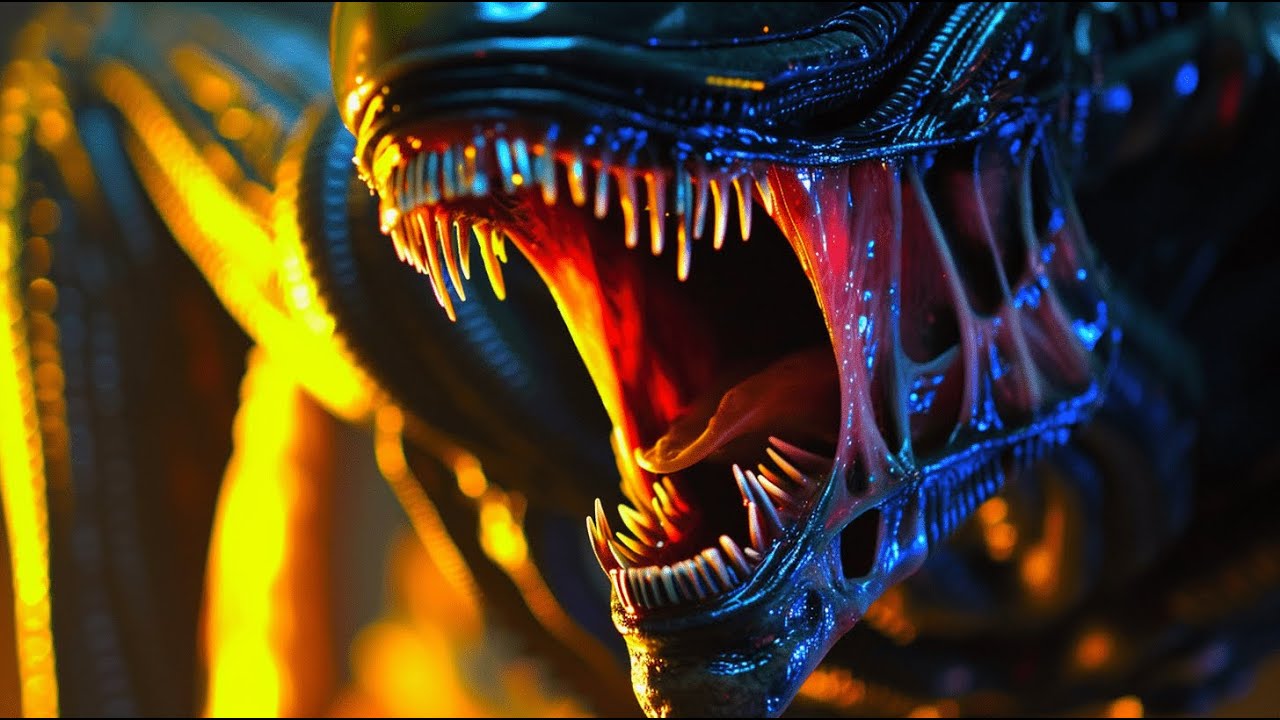 Why Do Aliens Have a Second Mouth in Movies? - YouTube