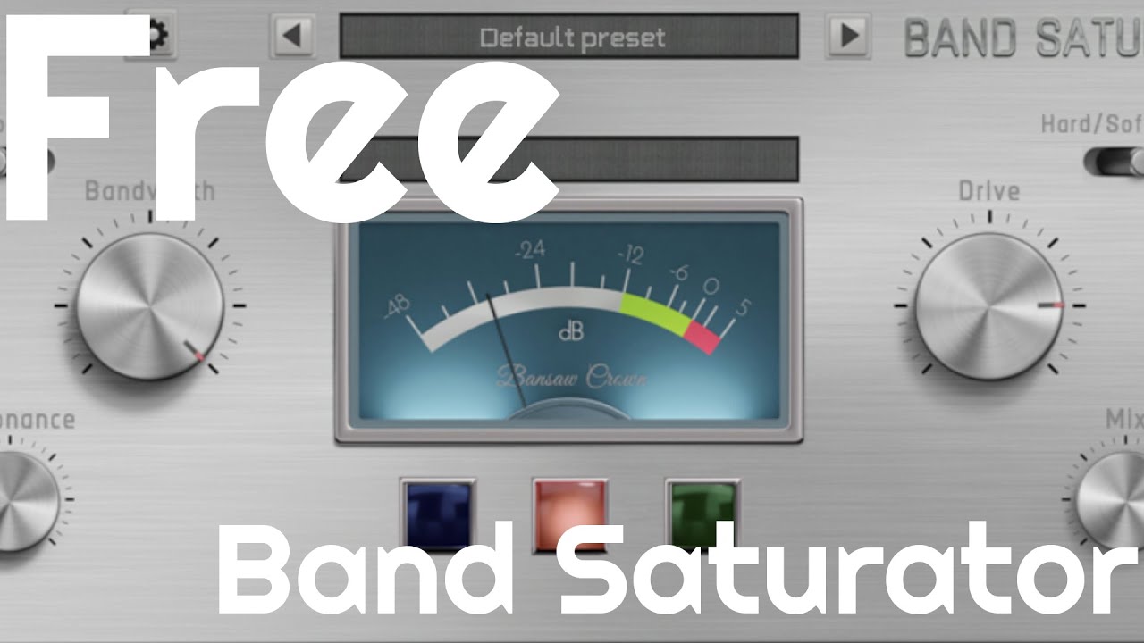 Free Saturation - Band Saturator Free (No Talking) - YouTube