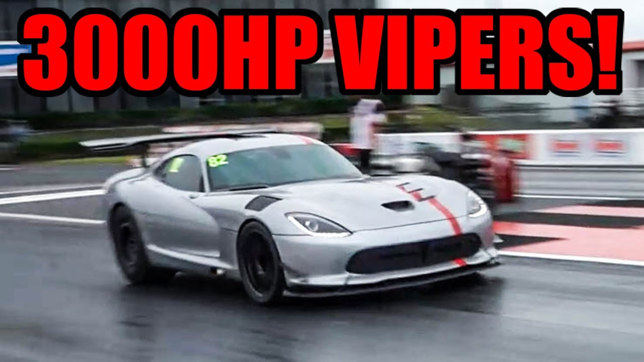 TX2K 3000HP VIPERS ROLL RACING, Twin Turbo AVENTADOR SVJ, and MORE ...
