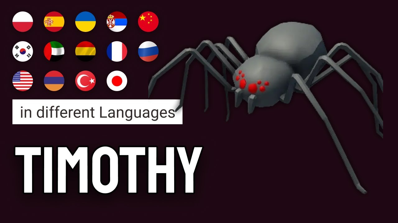Roblox door Timothy in different languages meme - YouTube