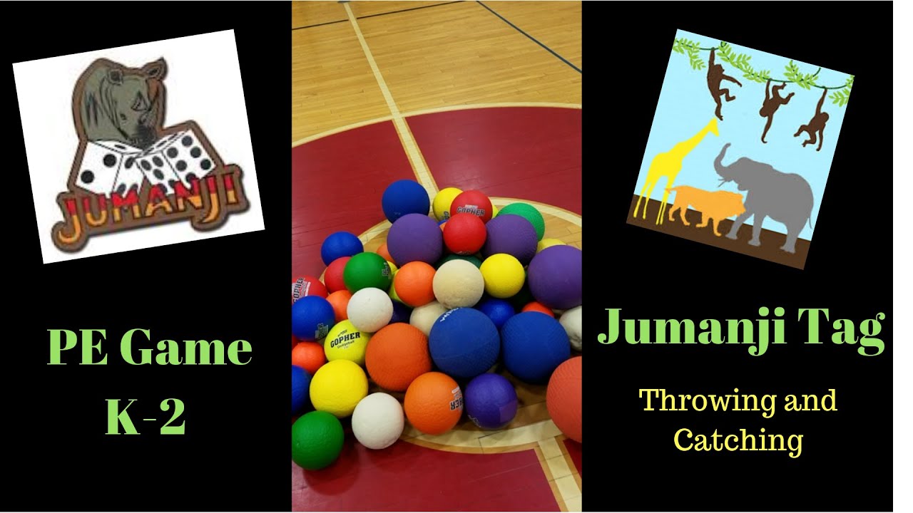 PE Games Jumanji Tag - YouTube