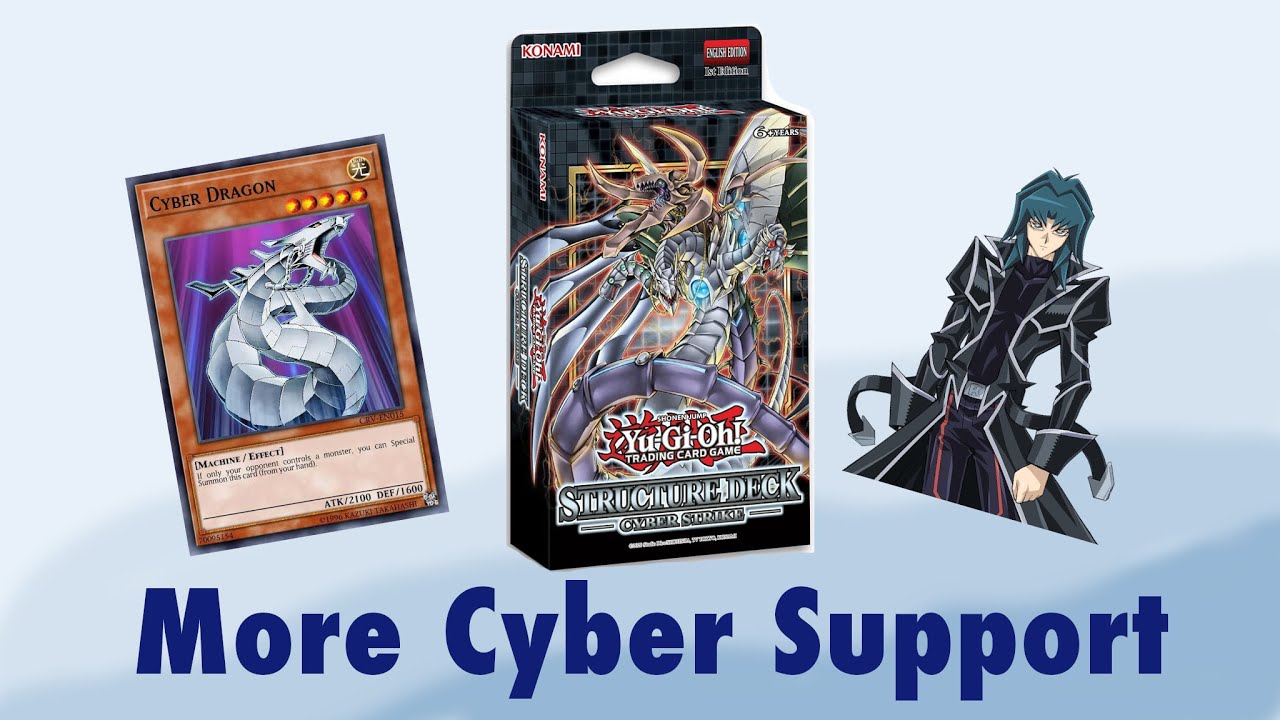 New Yu-Gi-Oh! Cyber Strike Structure Deck Opening - YouTube