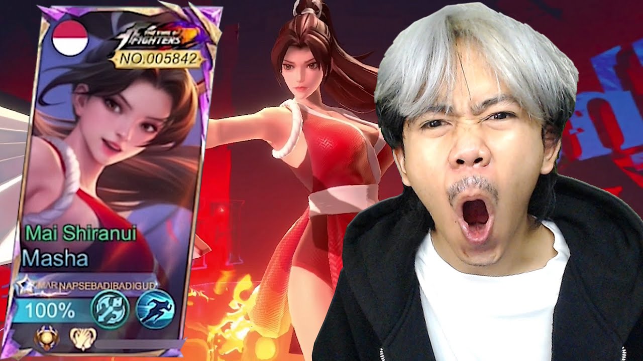 REVIEW SKIN KOF MASHA MAI SHIRANUI - Mobile legends - YouTube