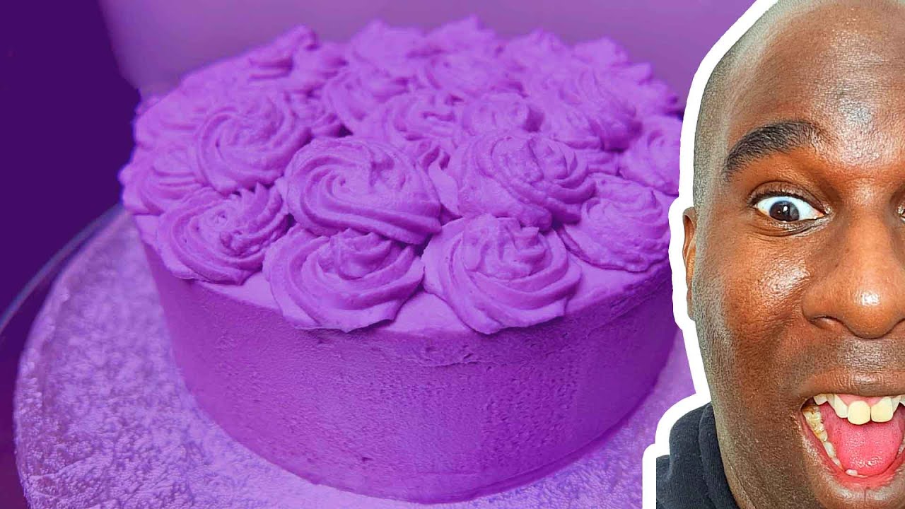 EASY QUICK GENOISE UBE MOIST SOFT SPONGE CAKE RECIPE - YouTube