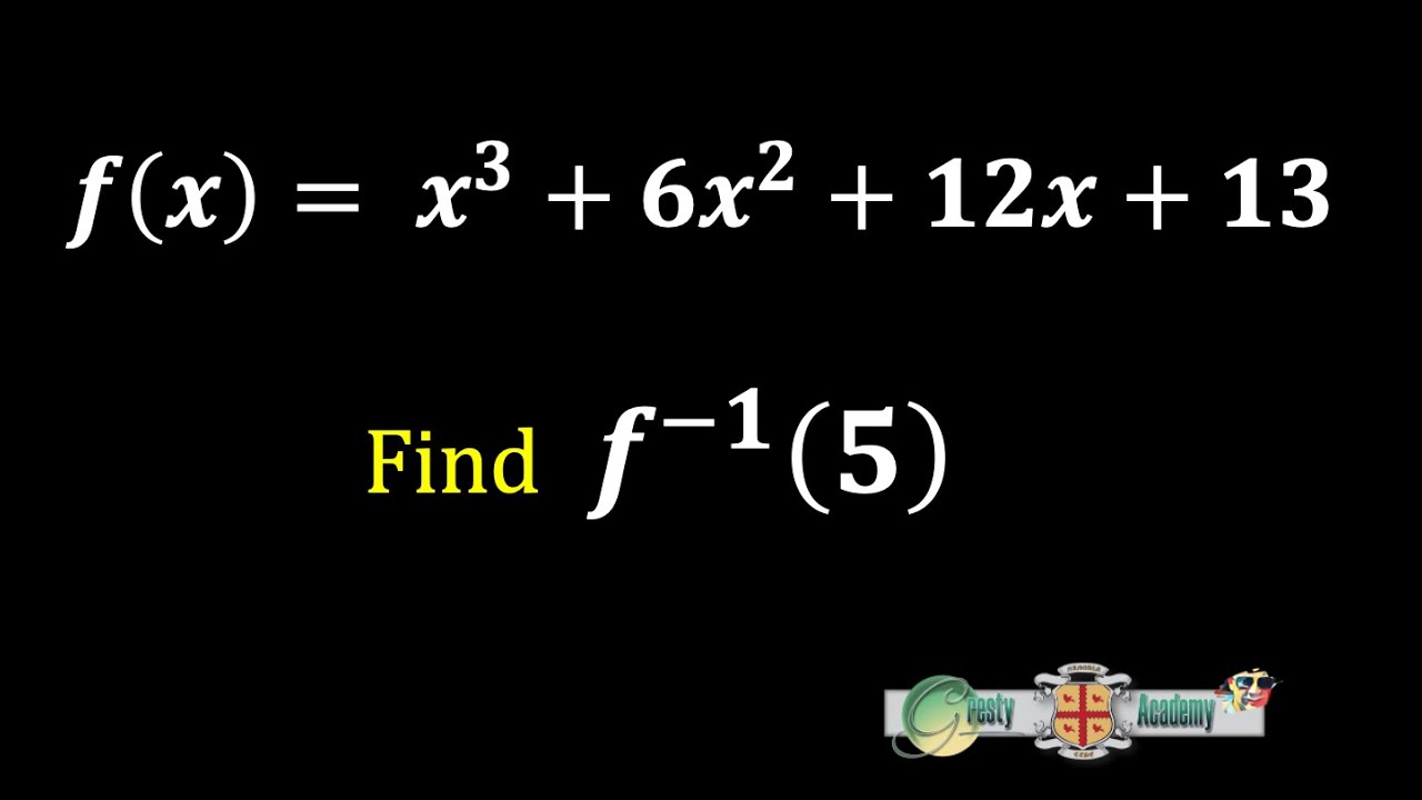 How To Find F 1 a From F x Without Calculating The Inverse Function how-to-find-f-1-a-from-f-x-without-calculating-the-inverse-function