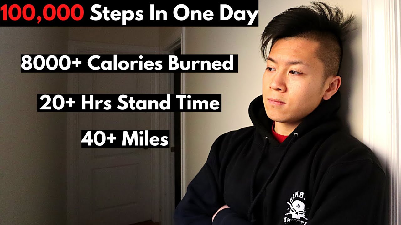 I Attempted To Walk 100,000 Steps In a Single Day. I My Experience ...
