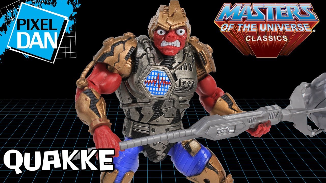 Masters of the Universe Classics Quakke Action Figure Video Review ...