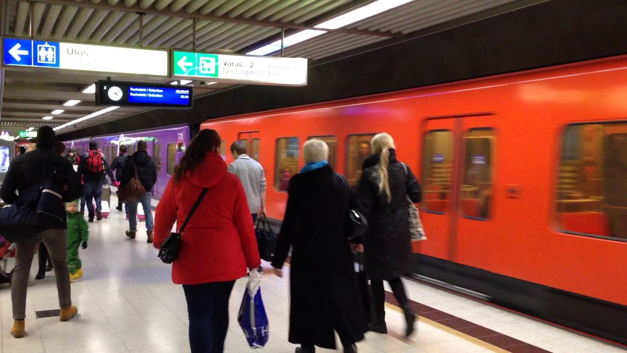 M100 Metro departing - YouTube