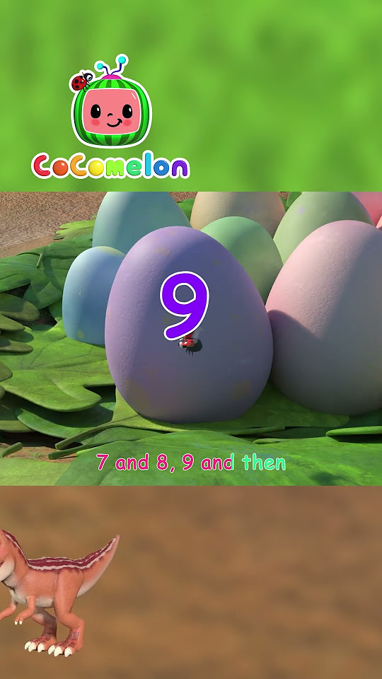 How many DINO EGGS can you count? 🥚🦖 #shorts #dinosaur | Animal Songs ...