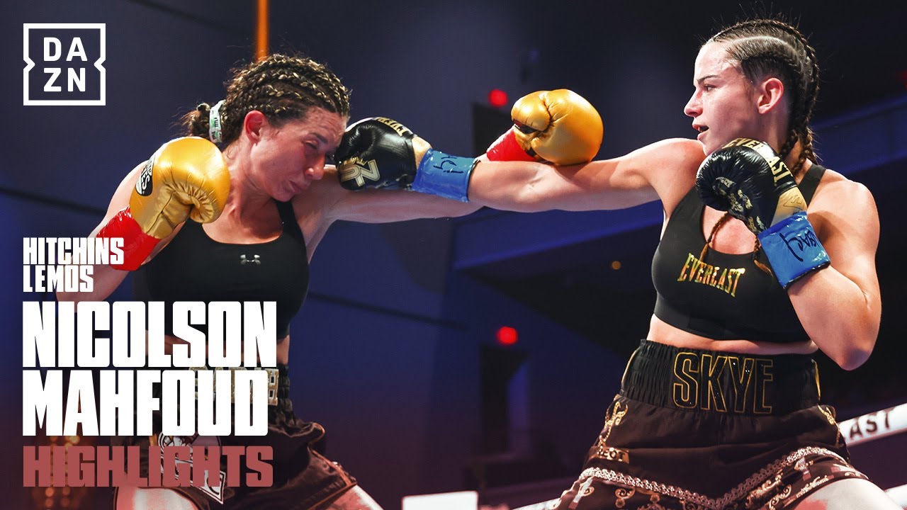 Skye Nicholson Decisions Sarah Mahfoud To Win WBC Featherweight Title ...