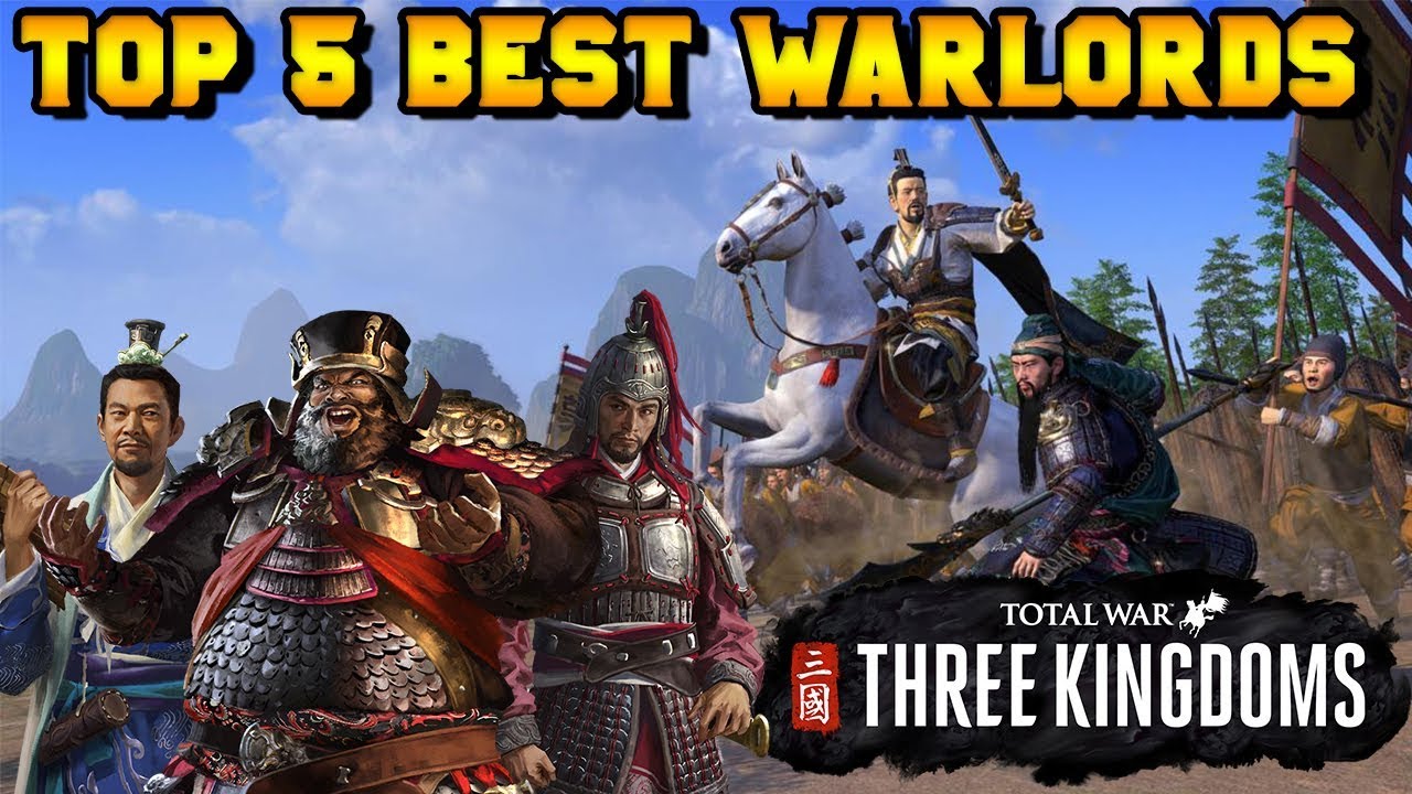 Top 5 Best Three Kingdoms Warlords for Each Class - YouTube