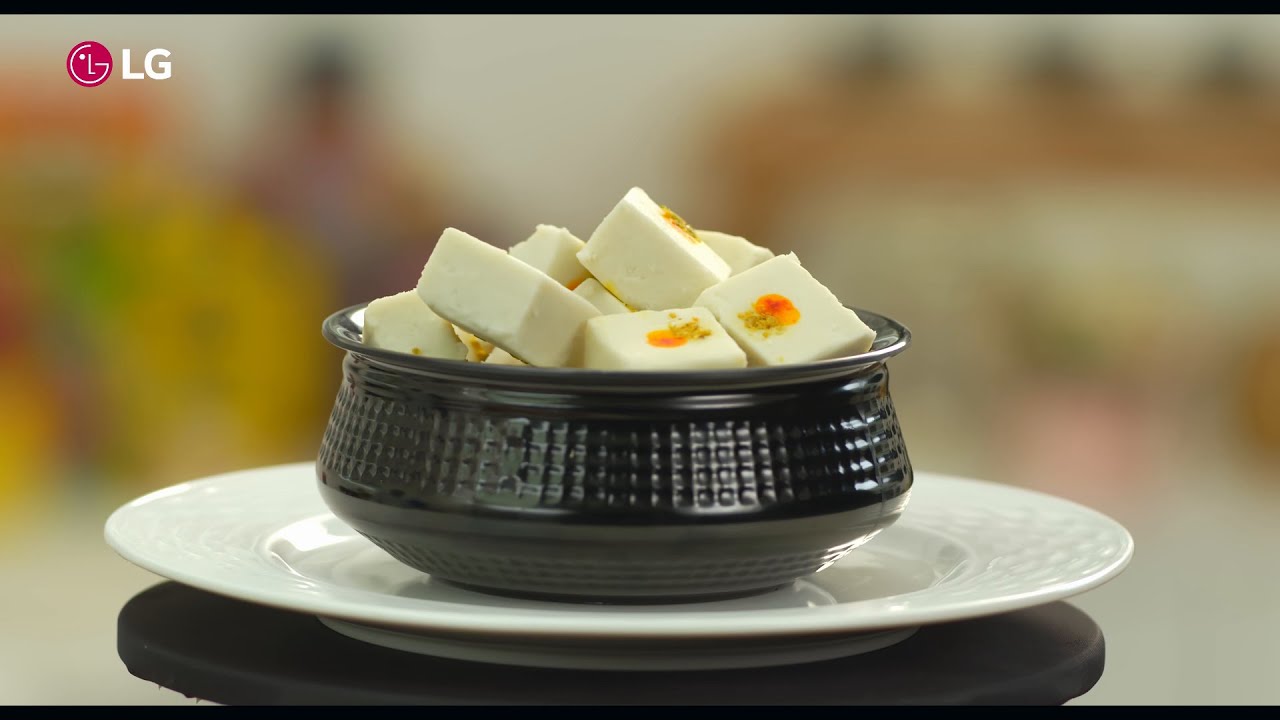 Easy Sandesh Recipe With LG Microwave Oven - YouTube