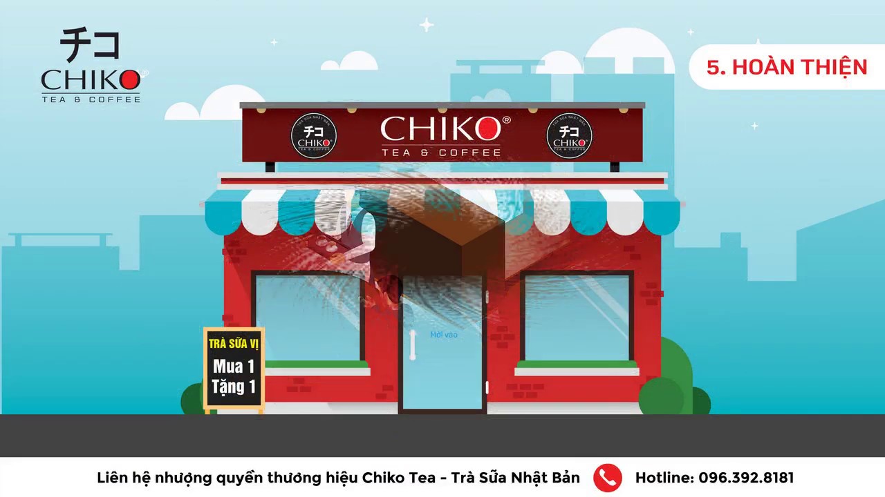 [CHIKO TEA] - 6 bước setup nhượng quyền thương hiệu trà sữa CHIKO TEA ...