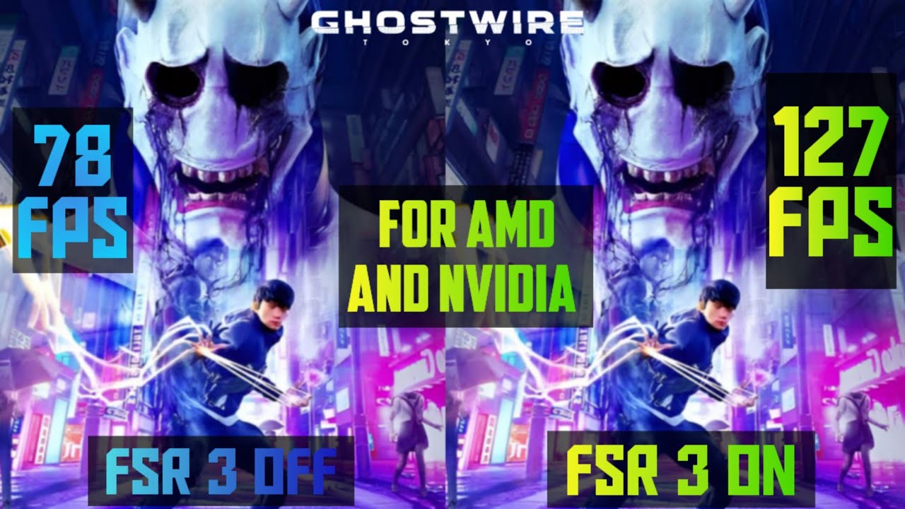 How to install fsr 3 in ghostwire tokyo for amd and nvidia cards -mod ...