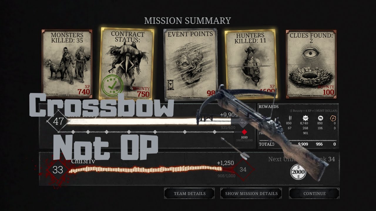 Crossbow hunting season now open - Hunt Showdown - YouTube