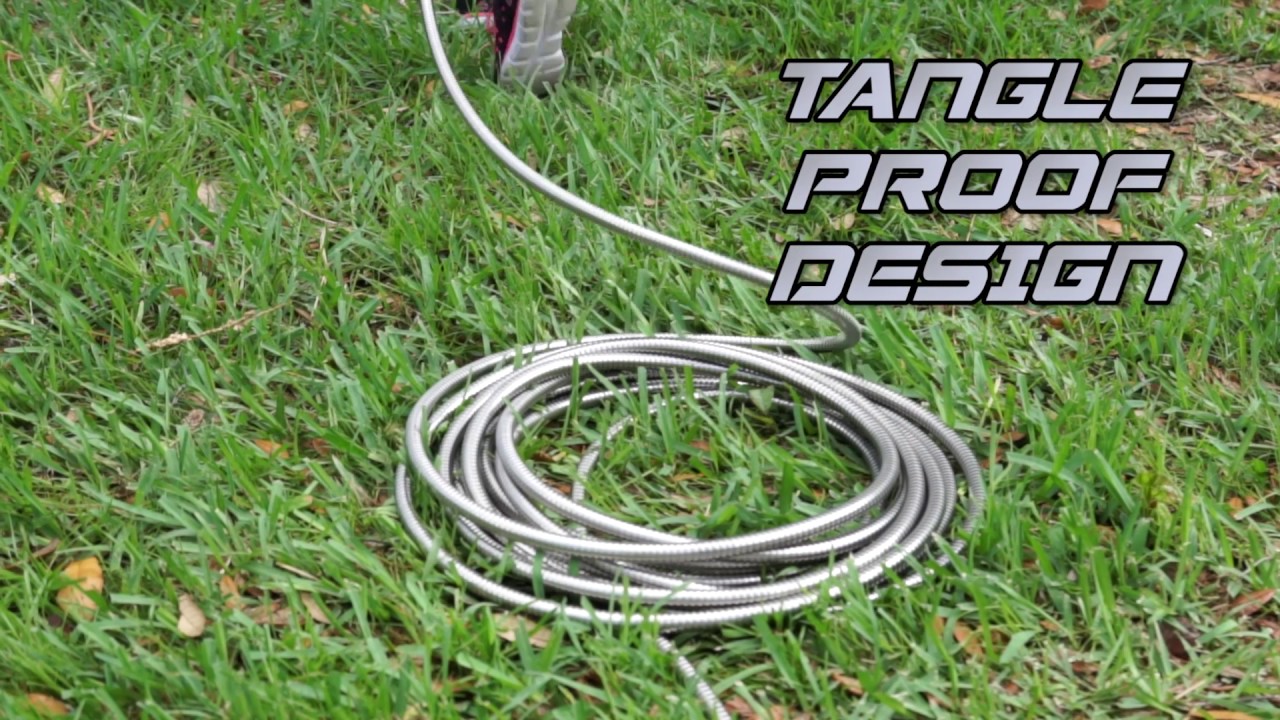 Real Steel Garden Hose- The hose you can trust! - YouTube