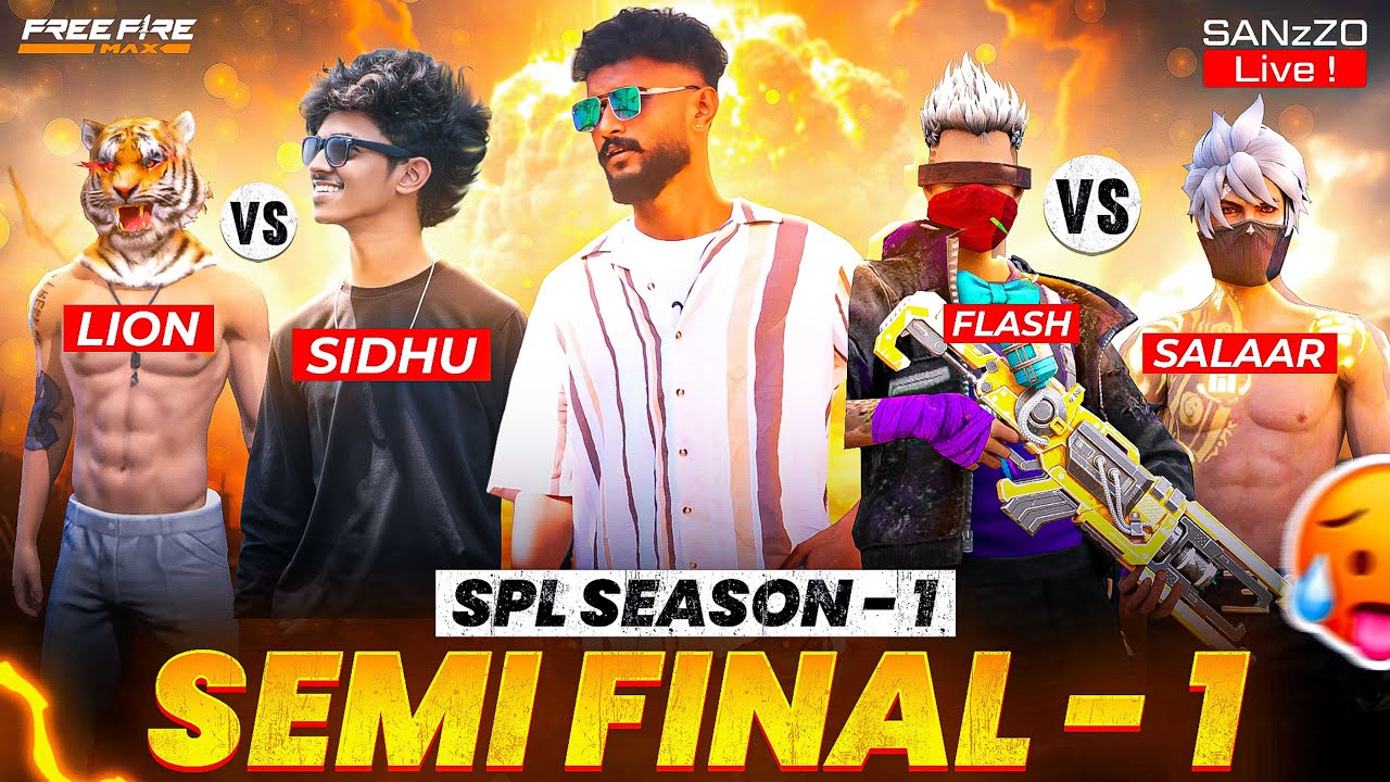SPL SEASON -1 SEMI FINAL-1 TOP-4 ️ ️ #freefire #garenafreefire # ...