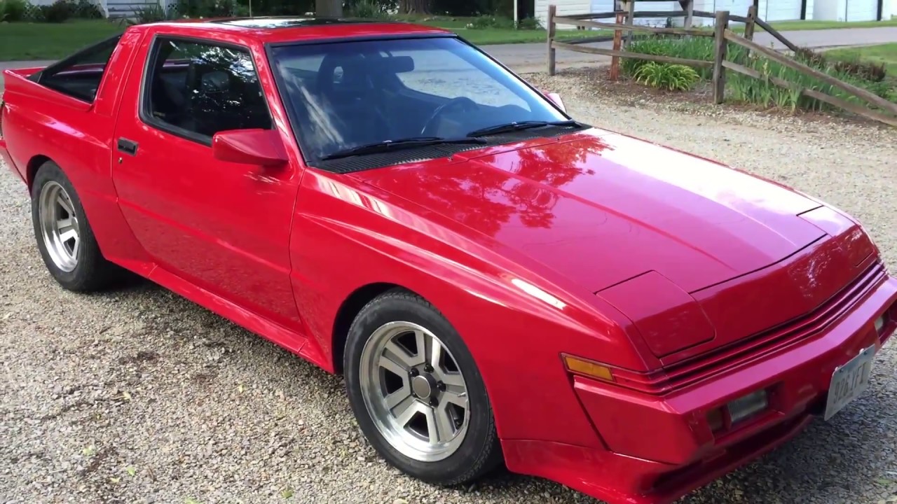1988 Chrysler Conquest / Mitsubishi Starion - YouTube