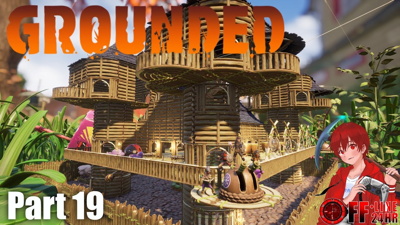 Grounded [Co-op] - ป้อมปืน ยิงยับๆ #19 - YouTube