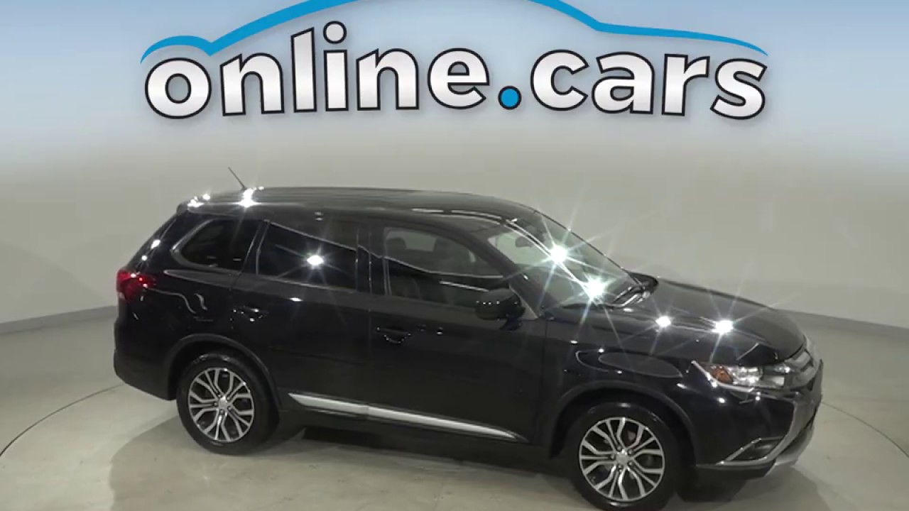 A17402LT Used 2016 Mitsubishi Outlander ES FWD 4D Sport Utility Black ...