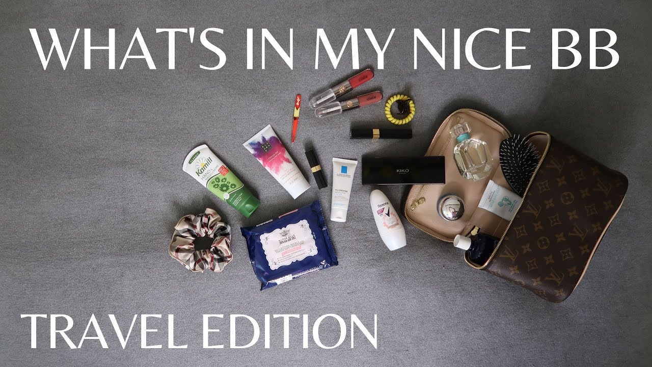 Edizione Viaggio: Cosa ho nel mio Nice BB di Louis Vuitton | Travel ...
