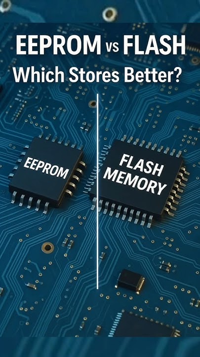 EEPROM vs Flash Memory 🔋 | Which One’s Better? #shorts #viralshort - YouTube