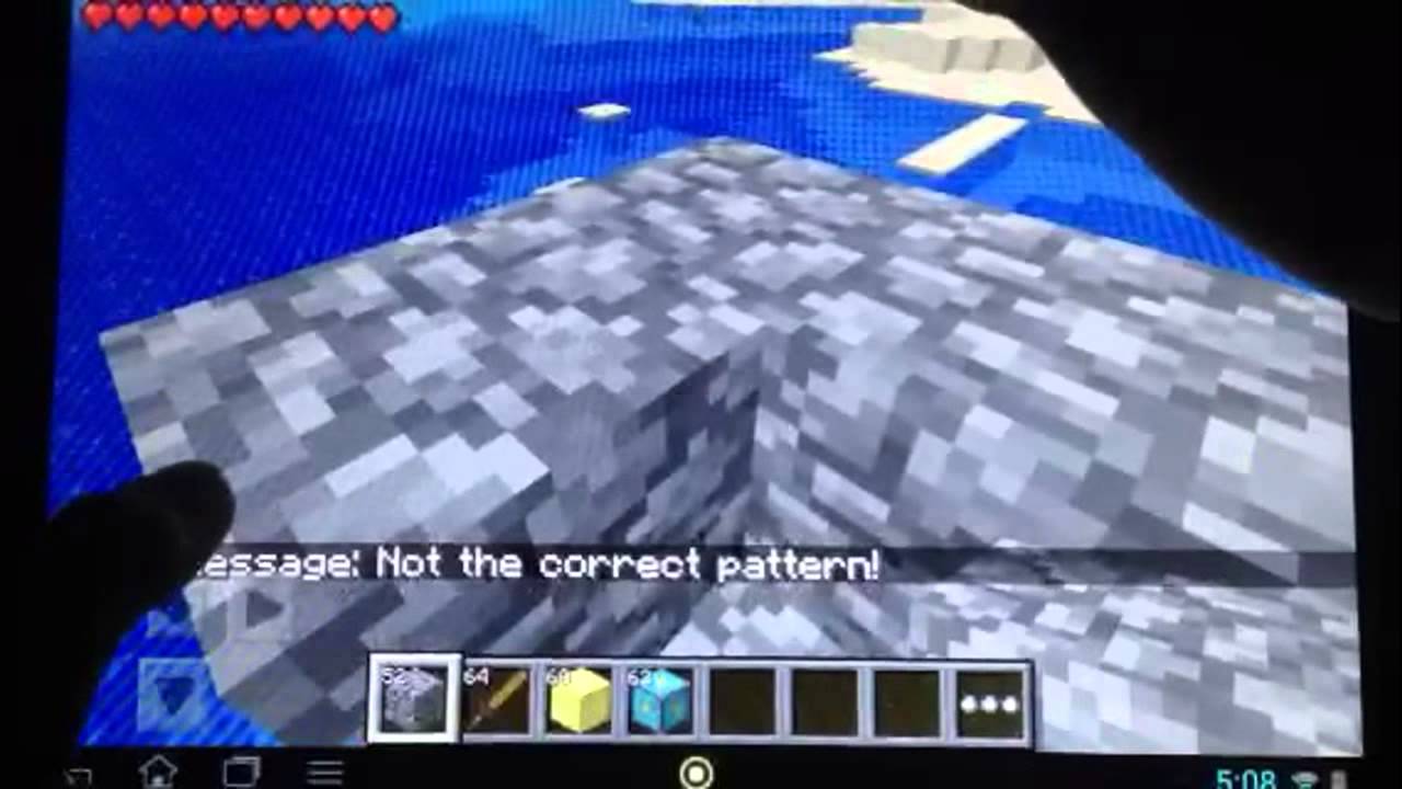 How To Build The Nether Reactor In Minecraft PE - YouTube