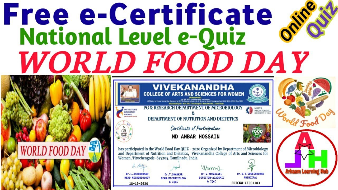 World Food Day Quiz Online Quiz On World Food Day 2020 Online Quiz world-food-day-quiz-online-quiz-on-world-food-day-2020-online-quiz