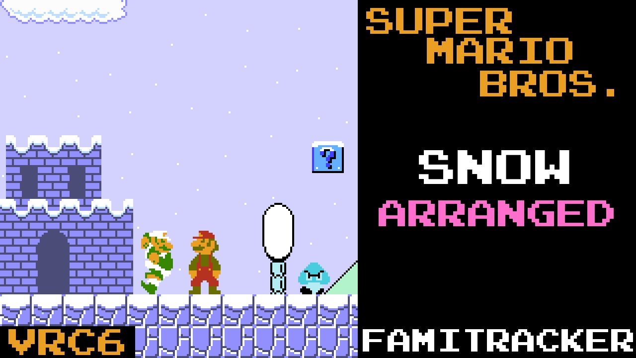 Super Mario Bros. - Snow Arranged (VRC6) - YouTube