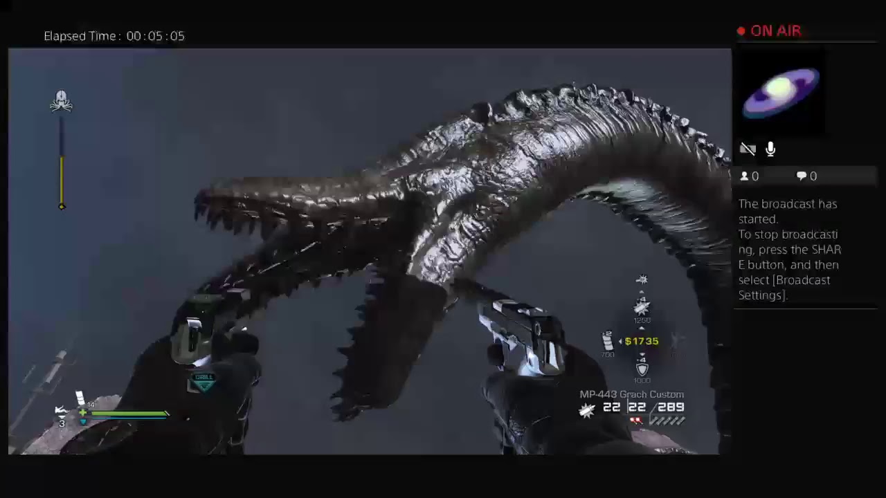 Cod ghost extinction kraken BOSS - YouTube