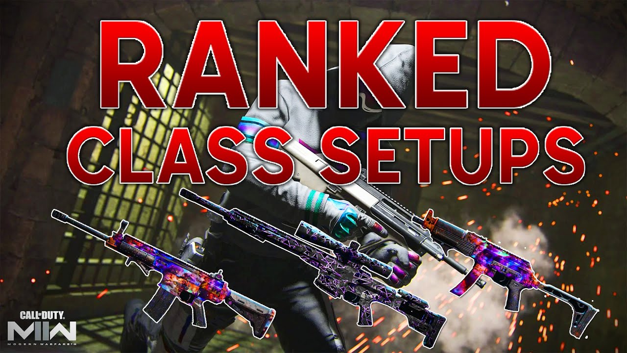 The BEST CLASSES for RANKED in MW2! (Vaznev, Taq, Sniper & More) - YouTube