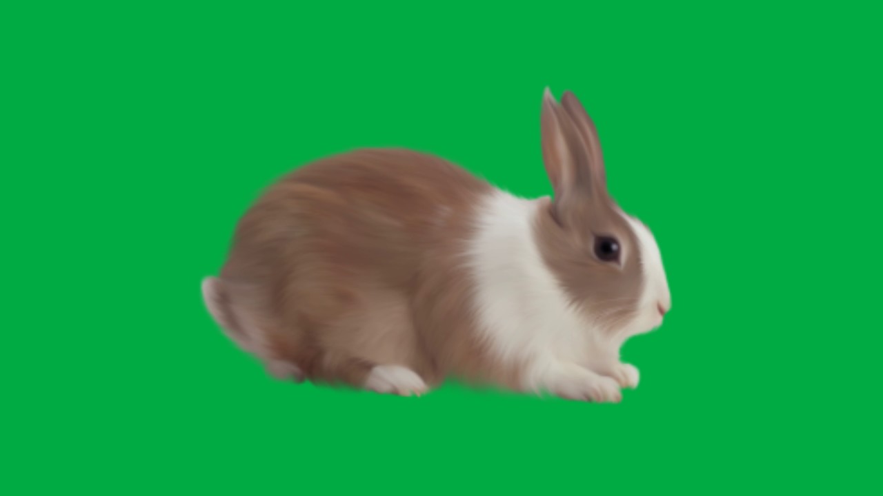 Rabbit IMAGES Green Screen 13 - YouTube