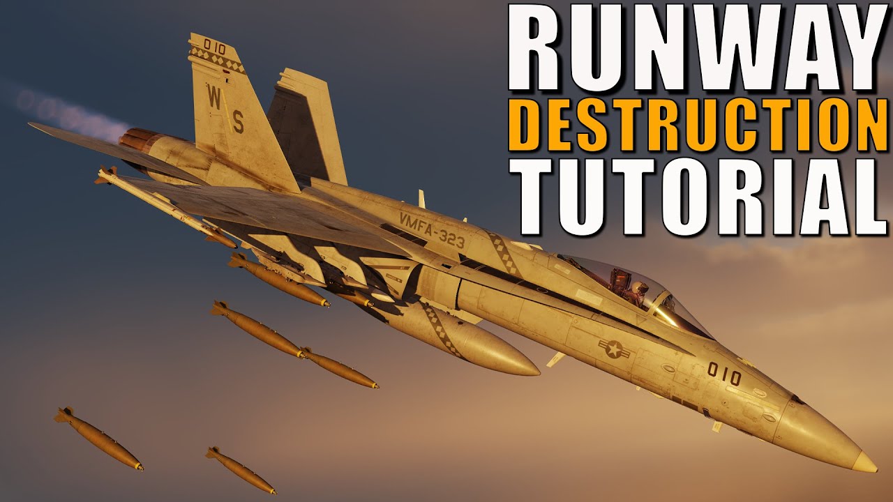 How to ACCURATELY Bomb Runways & Bridges EVERYTIME in DCS World! - YouTube