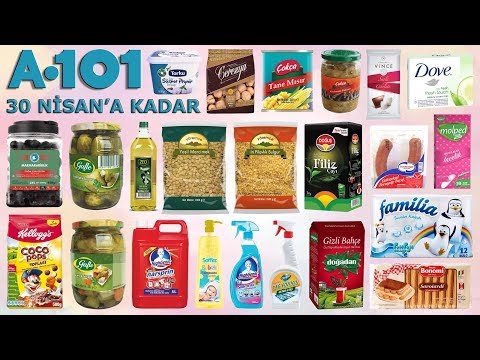 A101'DEN 30 NİSAN 2019'A KADAR ENFLASYONLA TOPYEKÜN MÜCADELE İNDİRİMLERİ | A101 KAMPANYALARI 2019