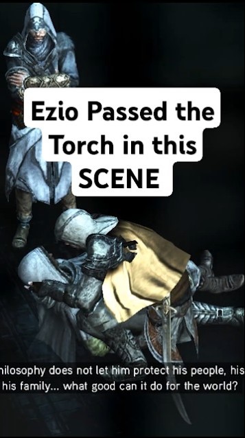 Ezio Passes the Torch in this SCENE | Assassin’s Creed Revelations # ...