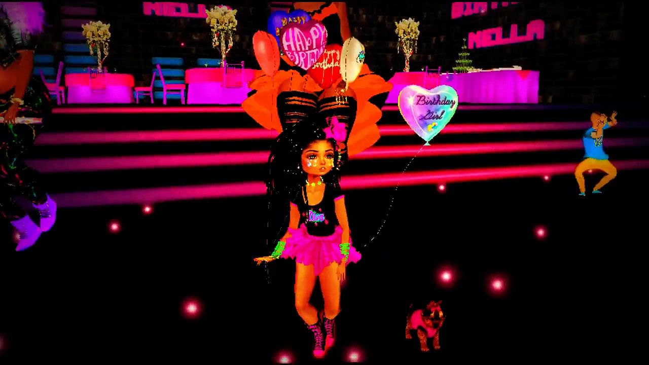 My IMVU Birthday Party. - YouTube