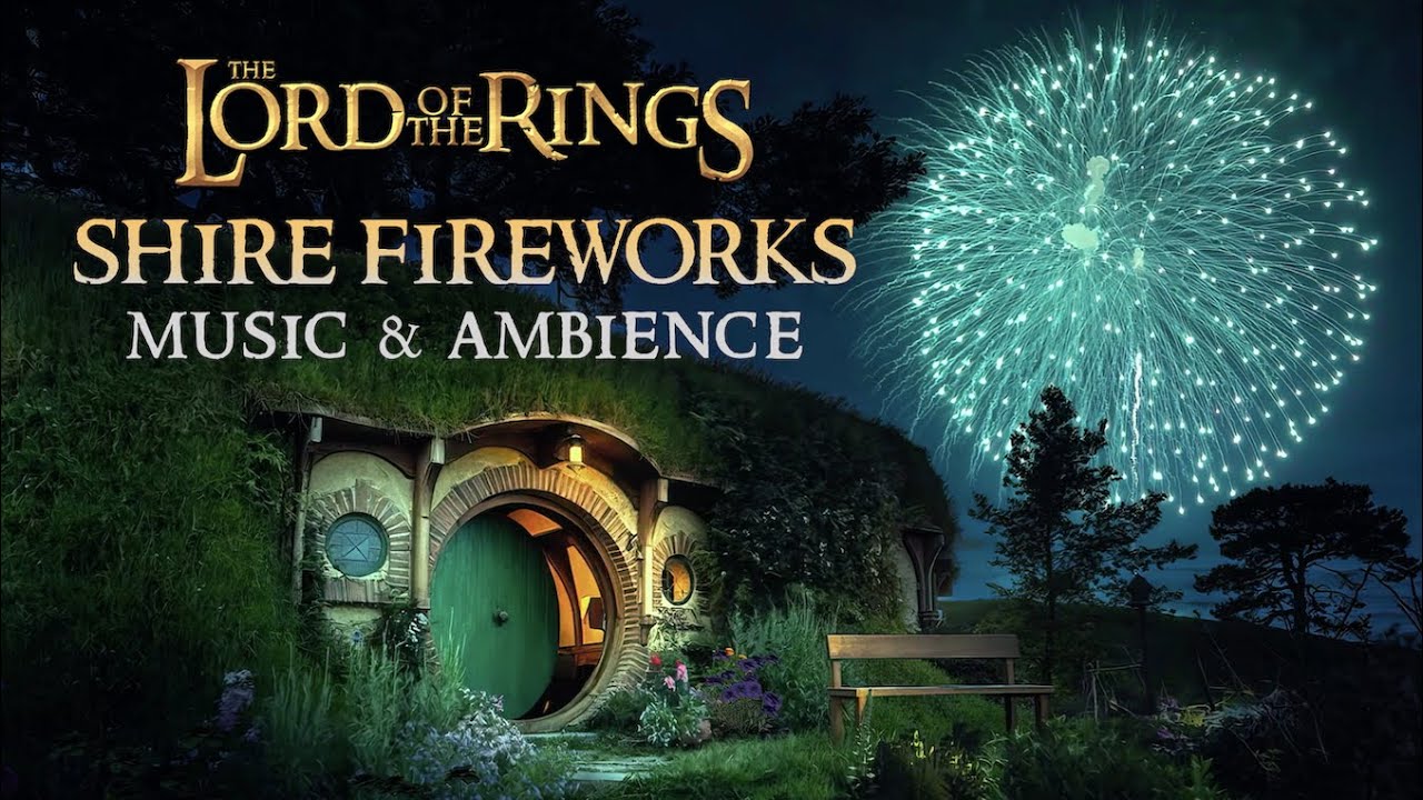 Lord of the Rings | Gandalf's Fireworks in the Shire, 2 Scenes in 4K in ...