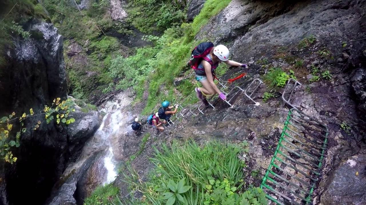 AktywnyWeekend - ferrata Kysel, Słowacki Raj - YouTube