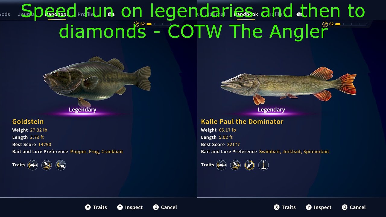 Speed run on the legendaries then searching for diamonds - COTW The ...