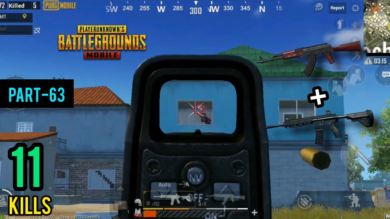 AKM + M416 Is Best Combination | Duo | Erangel Gameplay | PUBG Mobile - AkhiLesh YT - YouTube