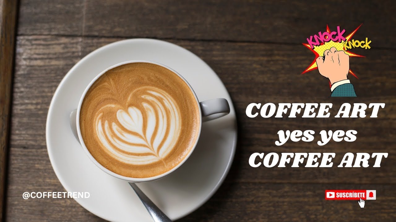 Knock Knock Coffee Art Yes Yes Coffee Art - YouTube