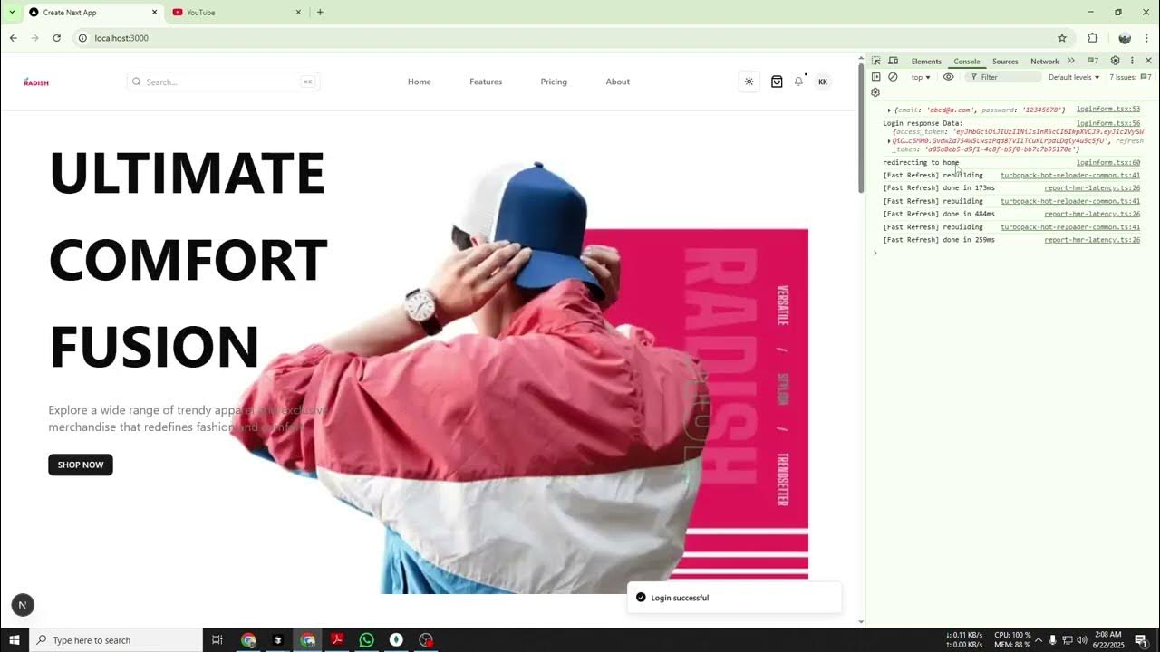 Part-02: Ecommerce Website Using NextJs, NestJs, Typescript,Tailwind DevLogs with Saruar - YouTube