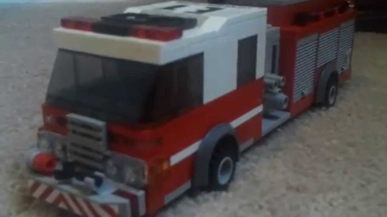 2006 Pierce Enforcer (Custom Lego Fire Truck) - YouTube
