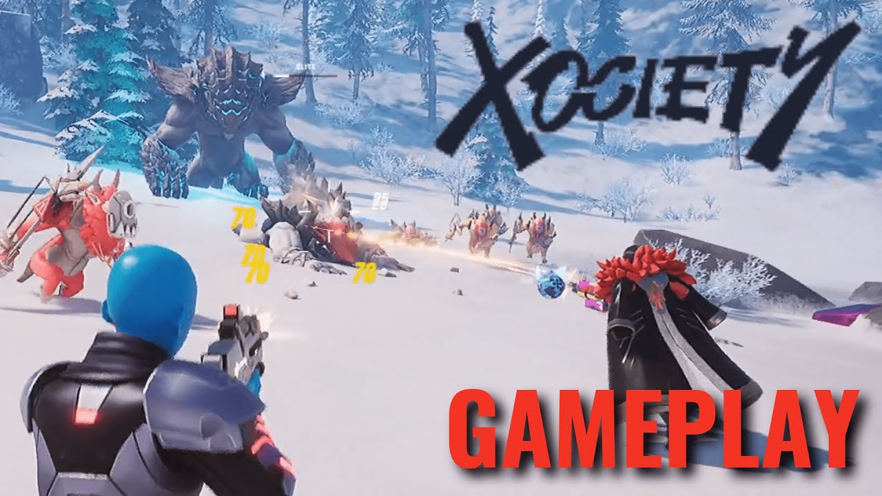 XOCIETY Pre-Alpha Gameplay | New F2P MMOTPS Game - YouTube