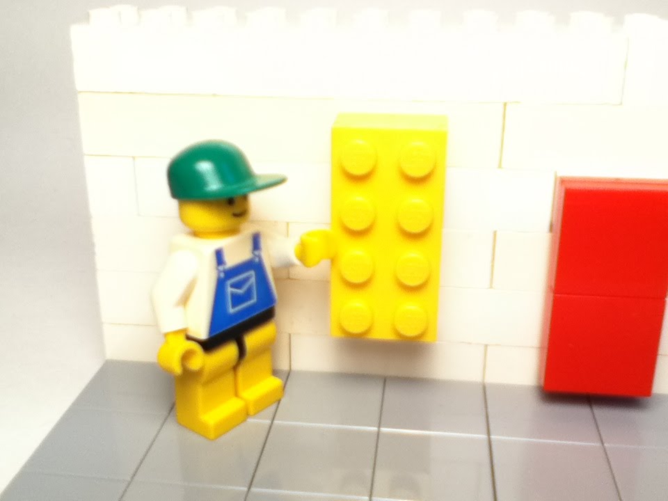 How To Build A Lego Towel Hanger - YouTube