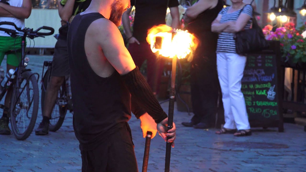 Nightlife in Wroclaw (Poland 2014), 4k, ultra HD - YouTube